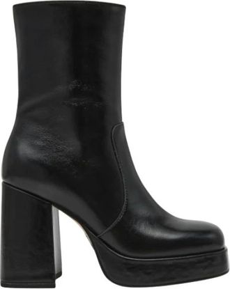 Steve Madden Bottines Echos &agrave; talon - Femme - Chaussures - Noir - Taille: 39 EU