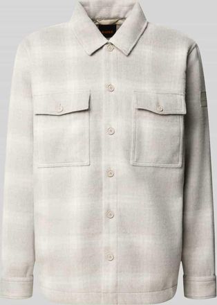 Boss Orange by Hugo Boss Hemdjacke mit Druckknopfleiste
