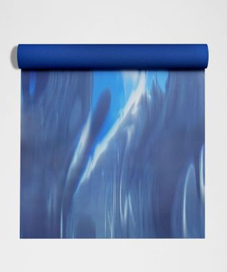 lululemon Le (grand) Tapis 5 mm En caoutchouc certifi&eacute; FSC - Bleu