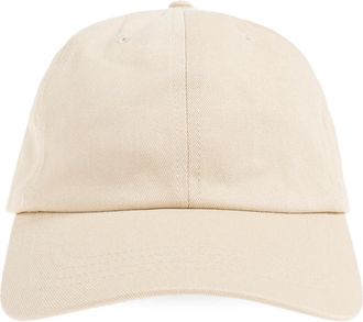 Lanvin Homme, Accessoires, Beige, Taille: 56 CM Casquette de baseball avec logo signature