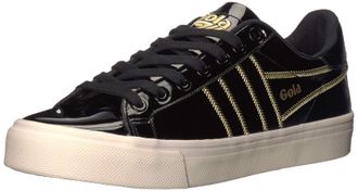 Gola Damen Orchid II Patent Sneaker, Schwarz (Black BB), 36 EU