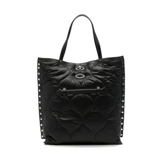Zanellato ASpasso Lunaria Medium Leather Handbag - - Bags - Damen - Schwarzk - ONE SIZE