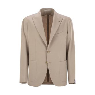 Tagliatore Homme, Vestes, Beige, Taille: XL Veste en cachemire