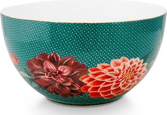 Pip Studio 51003199 Winter Wonderland Bowl deer green 18 cm (1 Stück)