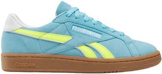 Reebok Femme Club C Grounds UK Basket, Gomme Jaune Acide Solaire num&eacute;rique, 39 EU