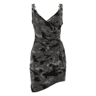 Philipp Plein Femme, Robes, Noir, Taille: 42 FR Robe Courte