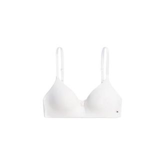 Tommy Hilfiger Soutien-gorge triangle uni &agrave; d&eacute;tail dentelle