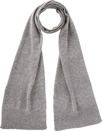 Benetton Damen Sciarpa In Maglia 1002du01e schal, grau, Einheitsgr&ouml;&szlig;e