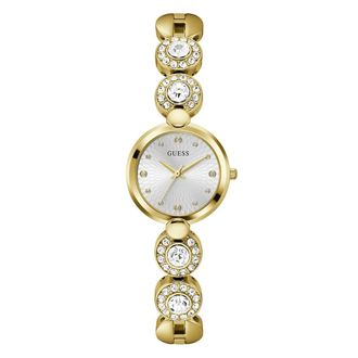 Guess Uhren - Quarz-Analoguhr Stardom - Gr. unisize - in Gold - f&uuml;r Damen