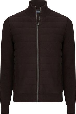 Cavallaro Gioni Full Zip Cardigan - - Jackets - Herren - Braun - L