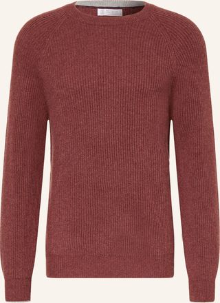 Brunello Cucinelli Brunello Cucinelli Cashmere-Pullover rot