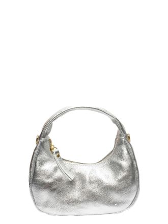 Anna Luchini Silber Rindsledertasche