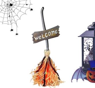 Generic Halloween Spuk Hexenbesen - Elektronische Tanz-Schreibe mit Soundeffekten, Besen für Mobile Animationen für Unheimlich, Frequenz des Spaßes für Partys