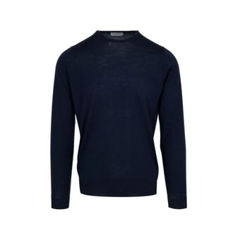 John Smedley Herren, Strickwaren, Blau, XLGr&ouml;&szlig;e