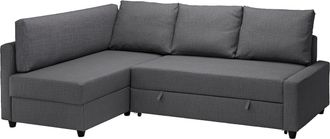 IKEA FRIHETEN / KLAGSHAMN Eckbettsofa mit Bettkasten