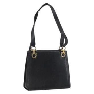 Ferragamo Sac bandouli&egrave;re Pre-owned - Femme - Pre-owned - Noir - Taille: ONE Size