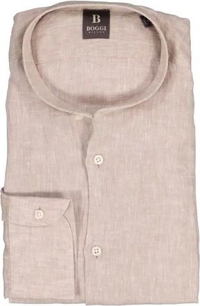 Boggi Milano Herren Hemd braun