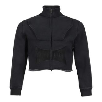 VETEMENTS Damen, Sweatshirts & Hoodies, Schwarzk, SGr&ouml;&szlig;e