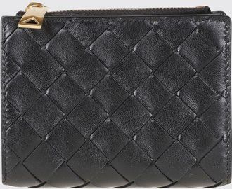 Bottega Veneta Intrecciato Kalbsleder-Bifold-Brieftasche