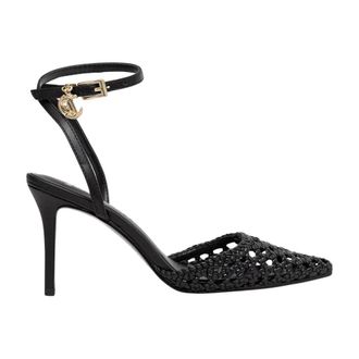 Just Cavalli Geflochtene Pumps aus Kunstleder - - Shoes - Damen - Schwarzk - 41 EU