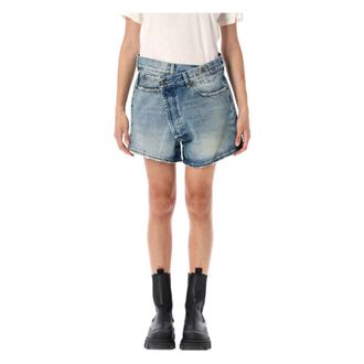 R13 Denim Shorts - - Shorts - Damen - Blau - W27