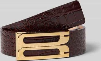 Victoria Beckham Gürtel mit Schlangenmuster