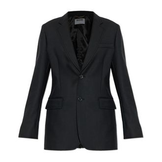 Moschino Blazer aus kombinierten Stoffen - - Jackets - Damen - Schwarzk - M