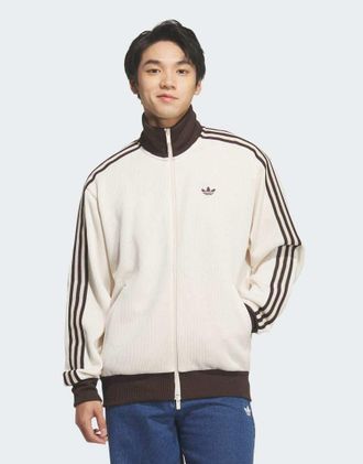 adidas Originals Fb - Veste de surv&ecirc;tement en maille - Blanc