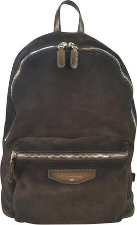 Santoni Homme, Sacs, Brun, Taille: ONE Size Backpacks