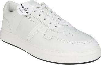 Hogan Low-Top Sneaker - H668 Allacciato Fascia Logo Sneakers - Gr. 10_5 - in Beige - für Damen