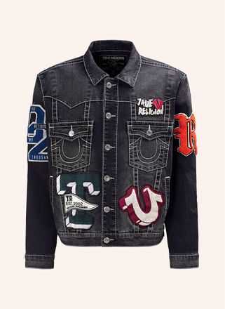 True Religion Jeansjacke Jimmy schwarz
