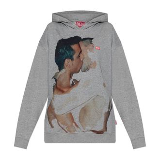 Diesel unisex, Sweatshirts et sweats à capuche, Gris, Taille: XS Tom Of Finland Foundation