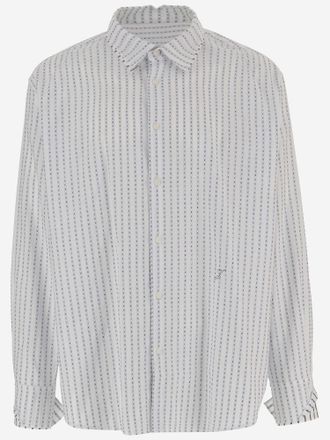 Jacquemus Mens Cotton Shirt White