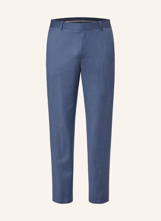 HUGO BOSS Anzughose Perin Tapered Fit blau