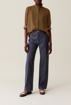 Claudie Pierlot Chemise fluide petits carreaux