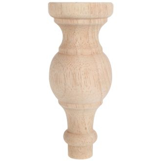 SOLUSTRE Runde Holz-sofabeine Vintage M&ouml;belf&uuml;&szlig;e aus Massivem Holz M&ouml;belst&uuml;tzbeine mit Nat&uuml;rlicher Maserung f&uuml;r Sofa Couch Tisch Dekorationsfu&szlig;