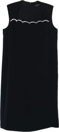 Marina Rinaldi Femme, Robes, Bleu, Taille: 48 FR Mretalco Embellished Midi Dress