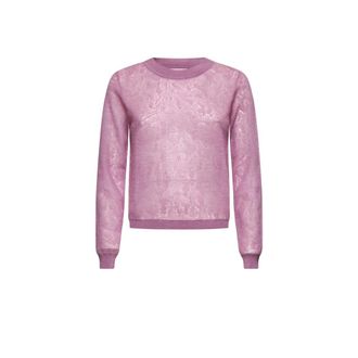 Silvian Heach Hellrosa gestrickter Pullover - - Knitwear - Damen - Rosa - S