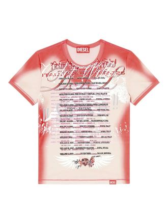 Diesel t-shirt Remaster Capsule T-Kalyc-1 - Rose
