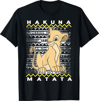 Disney The Lion King Nala Hakuna Matata Holiday Weihnachten T-Shirt