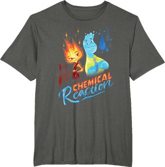 Pixar Disney and Pixars Elemental Chemical Reaction Ember & Wade T-Shirt