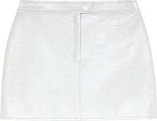 Courr&egrave;ges Minijupe R&eacute;&eacute;dition en vinyle