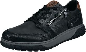 Bugatti 321-AU901 Chaussures à Lacets pour Homme, Noir/Gris, 45, Noir/Gris, 45 EU