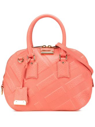 Burberry petit sac à bandoulière en cuir Heritage Orchard (2000-2017) - Rose