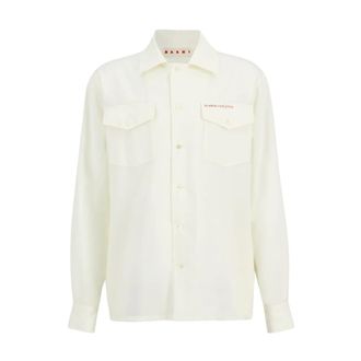 Marni Herren, Shirts, Beige, LGr&ouml;&szlig;e