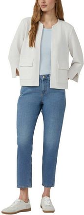 s.Oliver Sweatjacke Kurze Sweatjacke ohne Verschluss