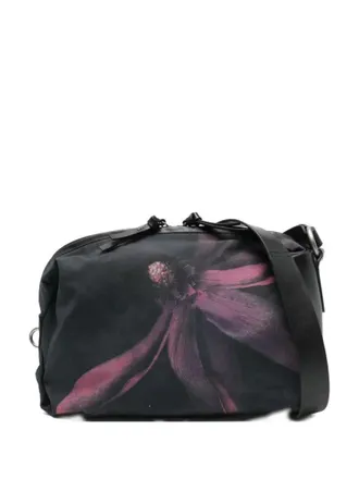 Dries Van Noten Hobo Bags - Rectangular Bags With Dark Floral Print - Gr. unisize - in Schwarz - f&uuml;r Damen