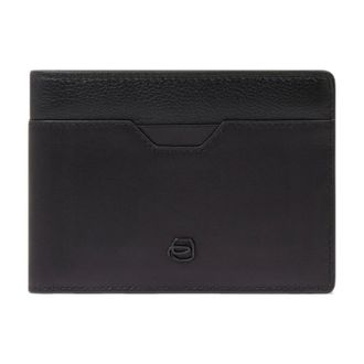 Piquadro Homme, Accessoires, Noir, Taille: ONE Size Portefeuille avec fen&ecirc;tre didentification rabattable