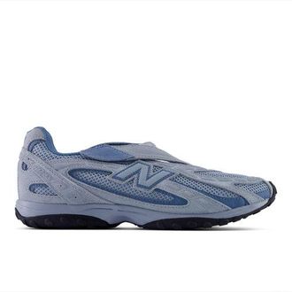 New Balance Unisexe 204V en Gris/Bleu, Cuir, Taille 37.5