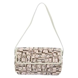 Ferragamo Pre-owned Canvas Schultertasche - - Pre-owned - Damen - Beige - ONE SIZE